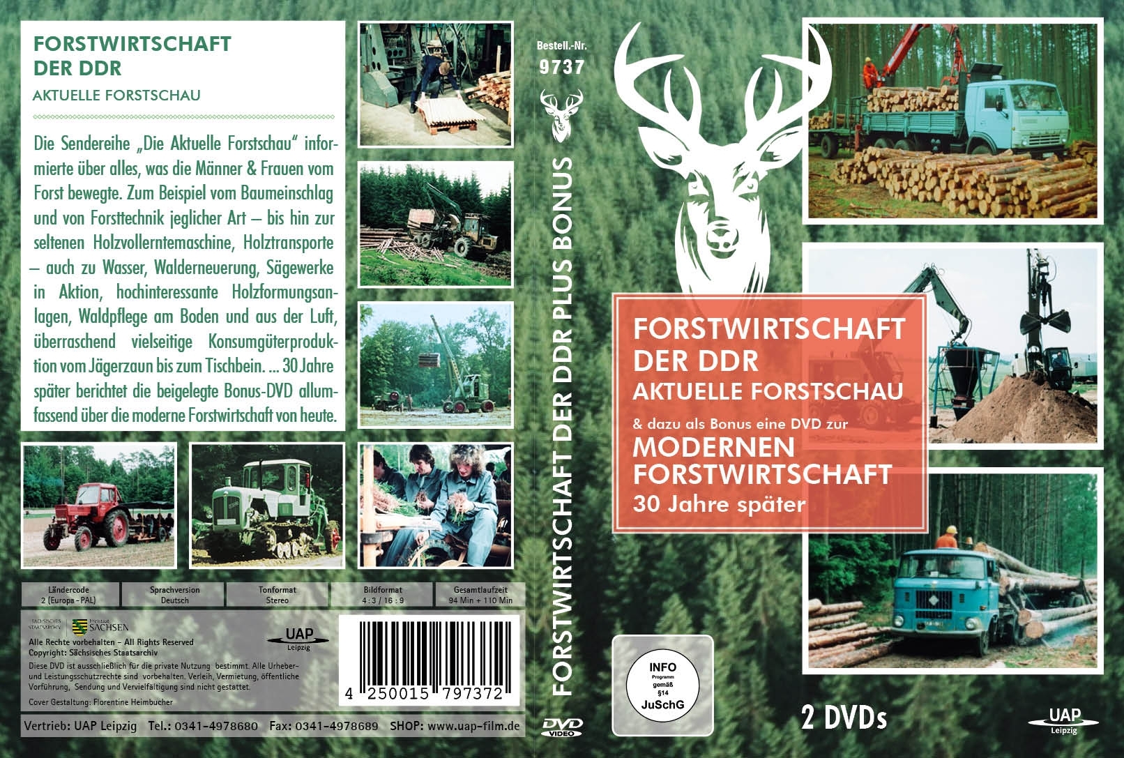 Forstwirtschaft der DDR + Bonus 30 Jahre später | Traktoren ...
