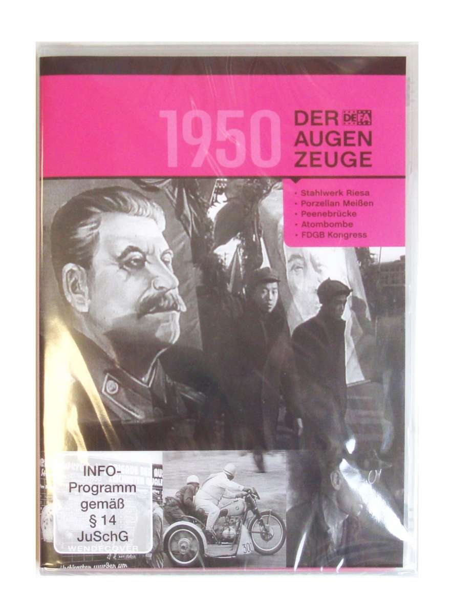 Der Augenzeuge 1950 DEFA Wochenschau DDR DVD | reifra KUNSTSTOFFTECHNIK ...
